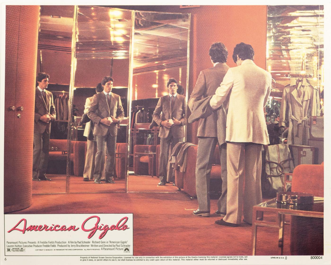 American Gigolo 1980 Vintage Lobby Card #5