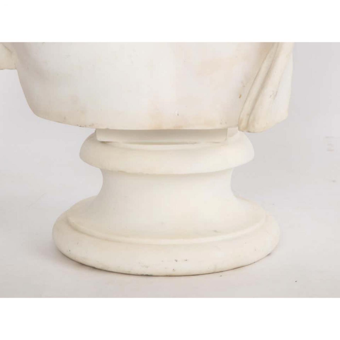 An Antique Italian Neoclassical Marble Bust of Psyche, by Giuseppe ...