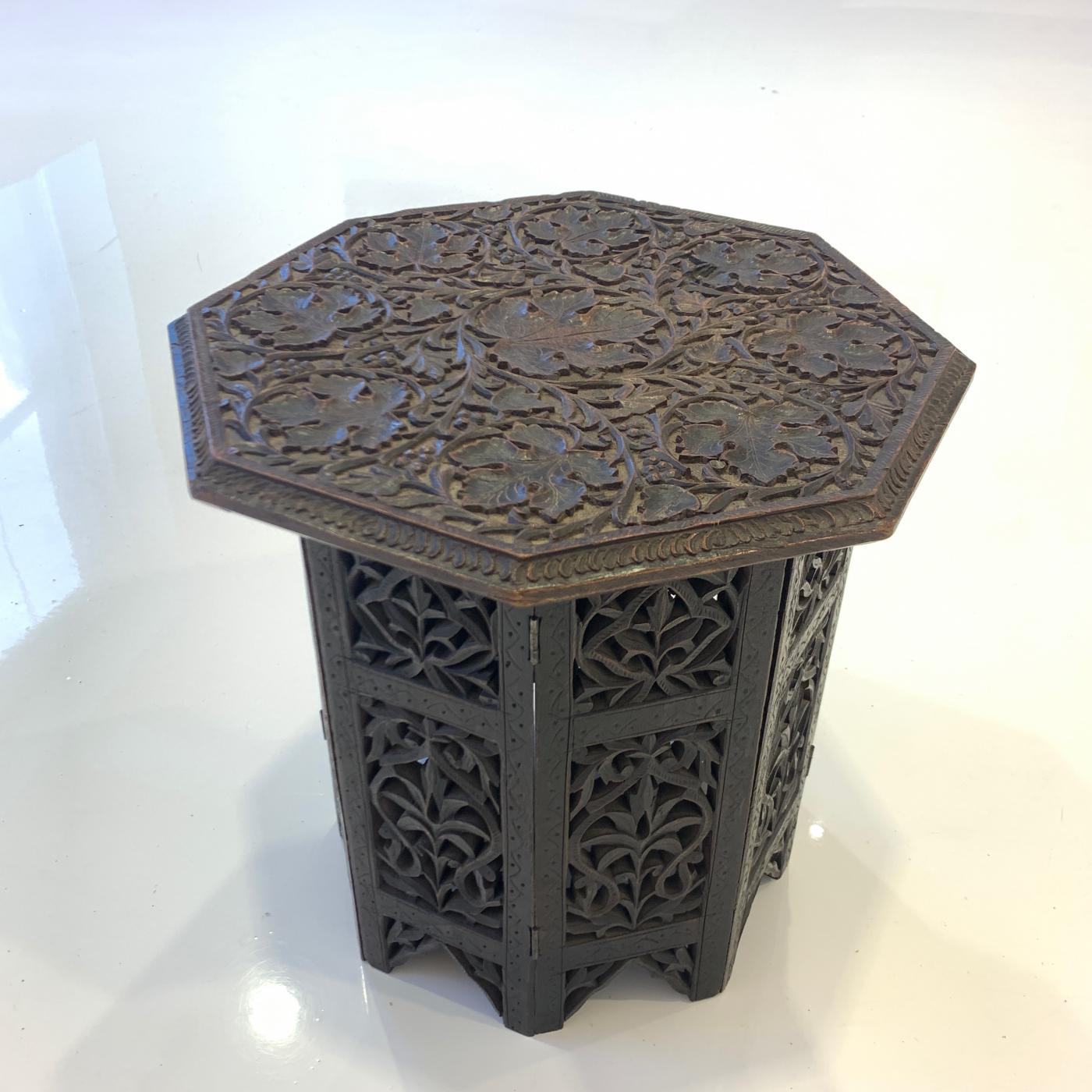 An Octagonal Anglo-Indian Table