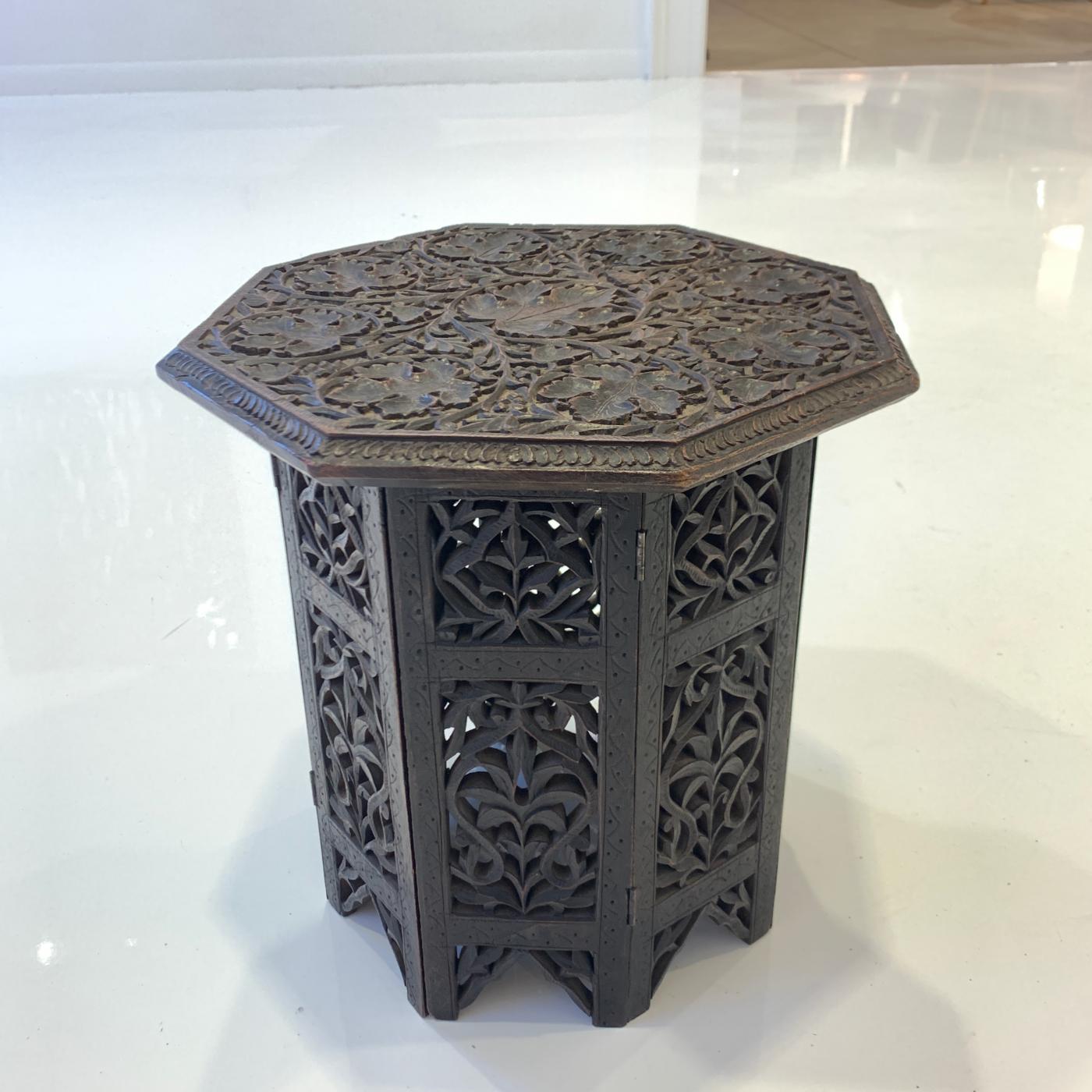 An Octagonal Anglo-Indian Table