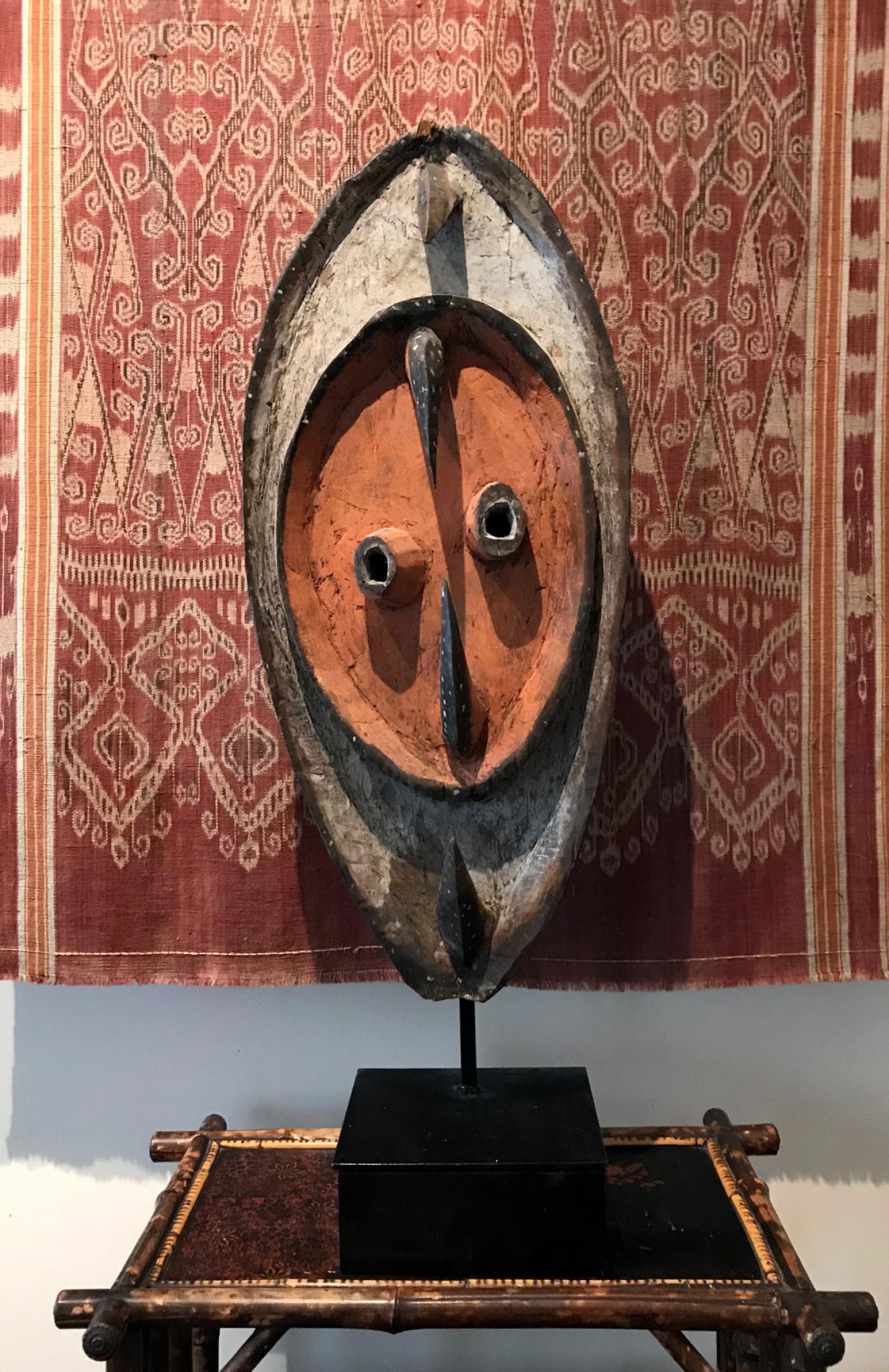 An old Garra Hook Mask from Mid-Sepik Papua New Guinea