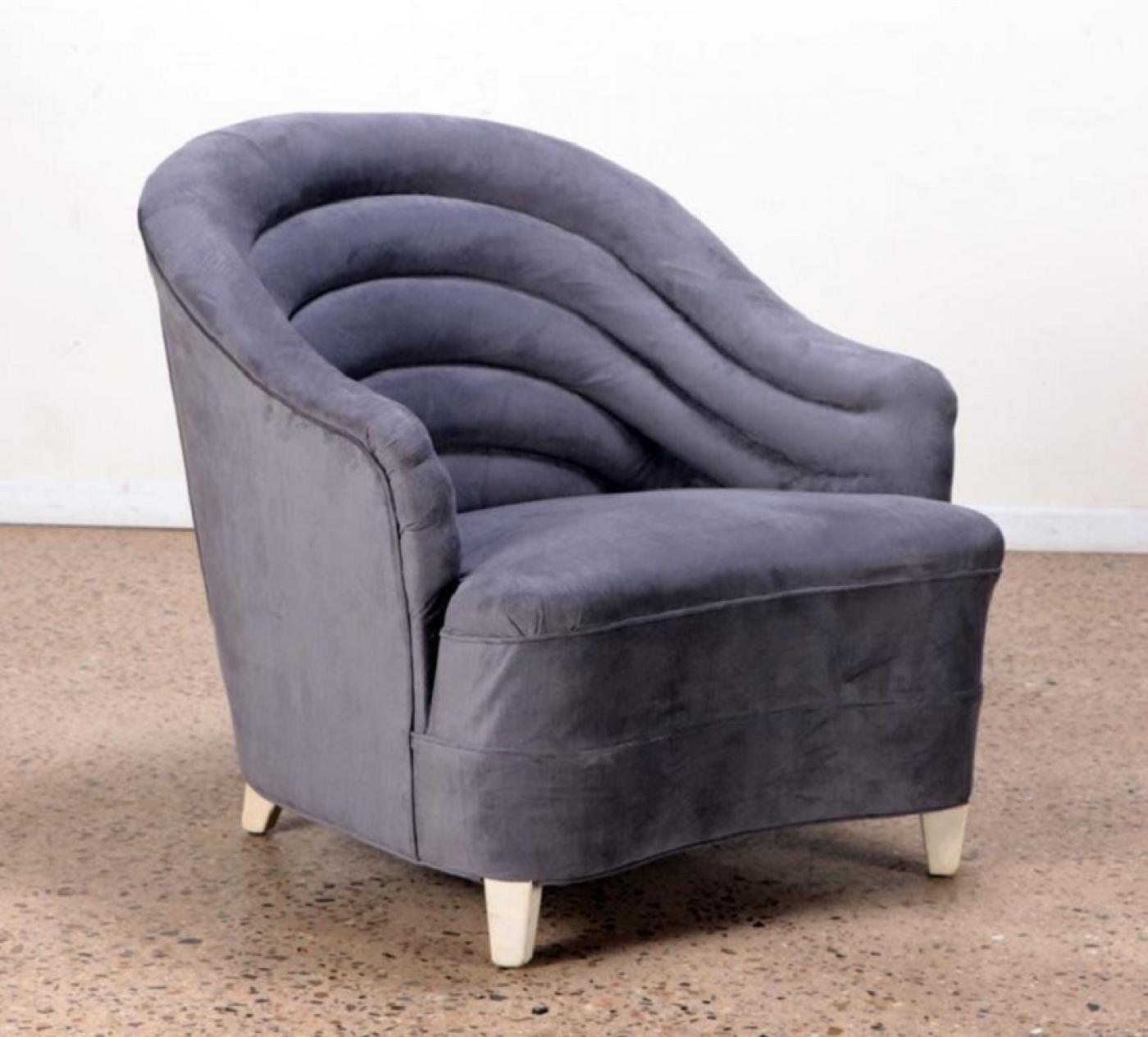 Andrea Busiri Vici - Pair of 1940s Andrea Busiri Vici Lounge Chairs