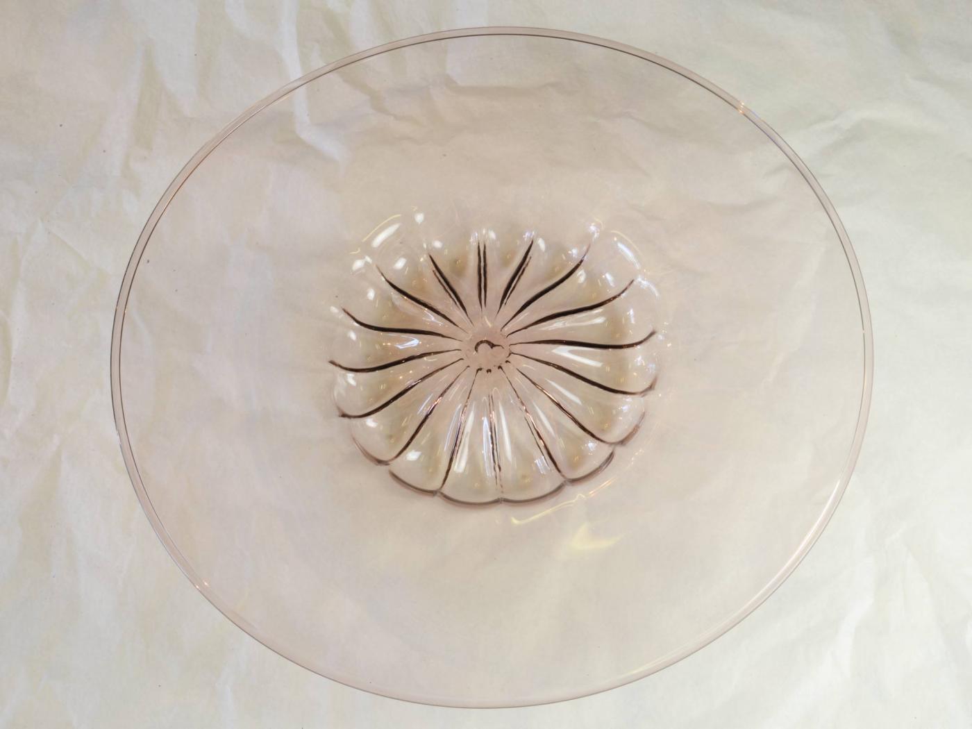 Angelo Barovier - Angelo Barovier & Vittorio Zecchin - Plate in Murano ...