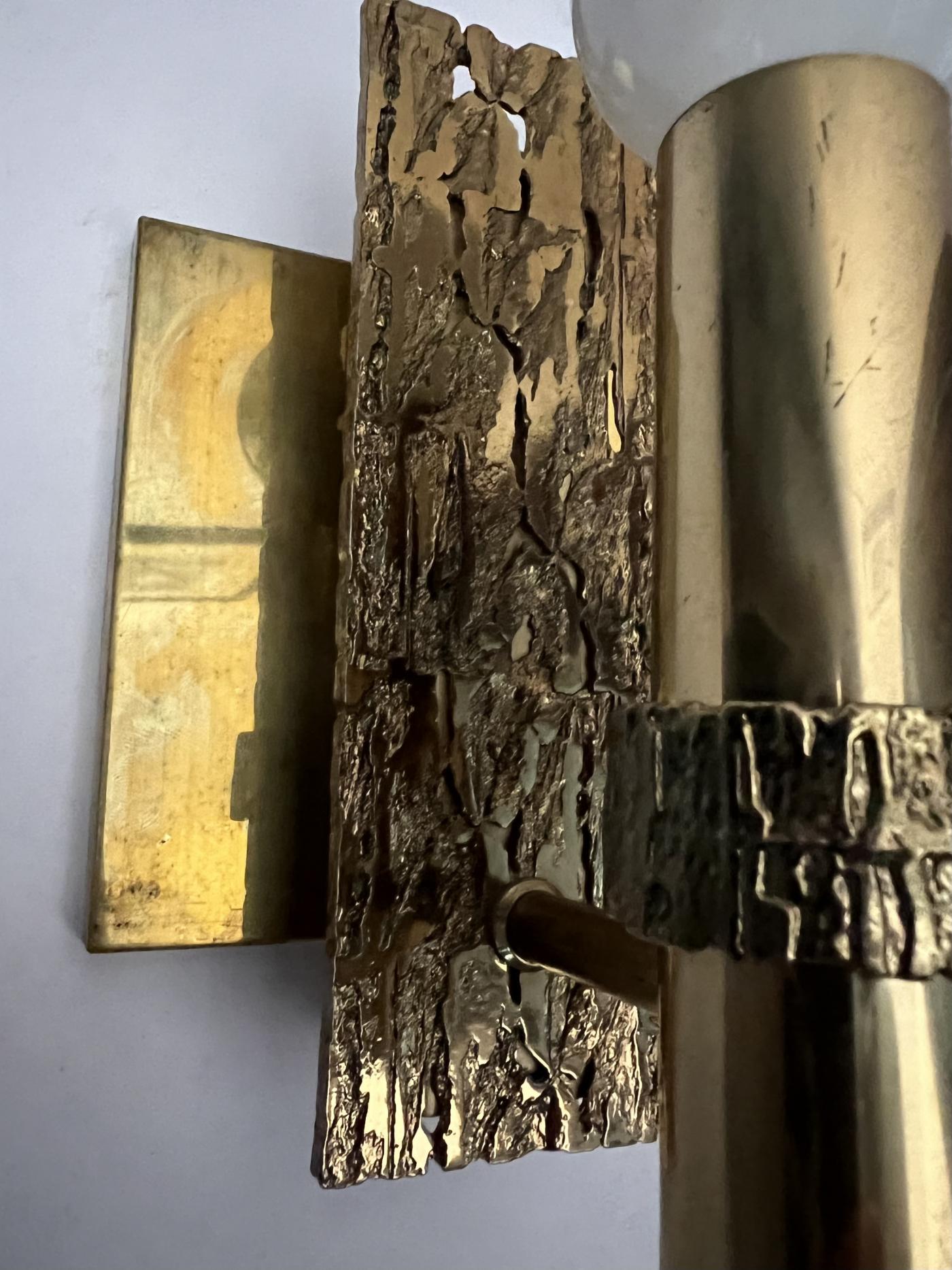 Angelo Brotto - Angelo Britton Esperia 1960 Italian Mid Century Wall Lamps