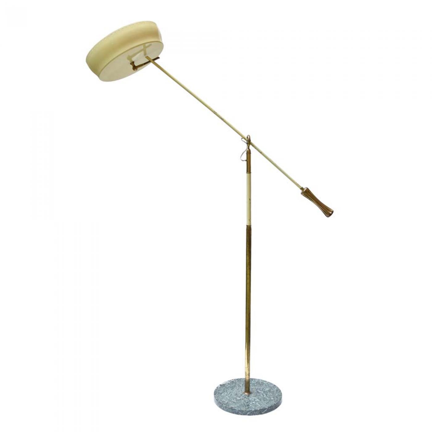 Angelo Lelli (Lelii) - 1950s floor lamp design by Angelo Lelli
