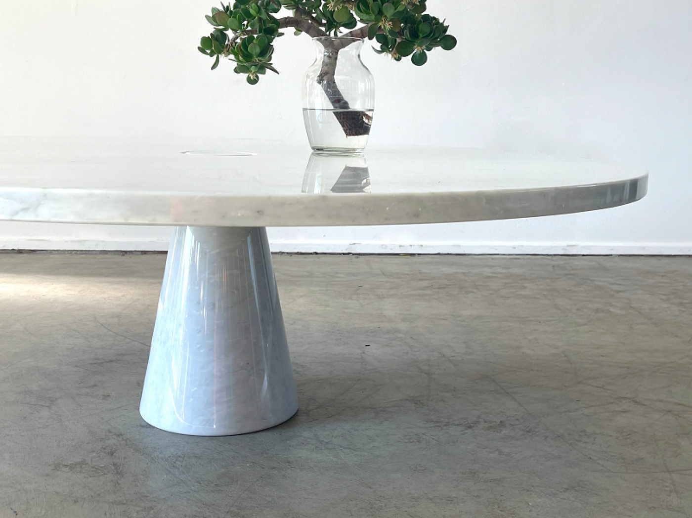 Angelo Mangiarotti - ANGELO MANGIAROTTI ROUND COFFEE TABLE