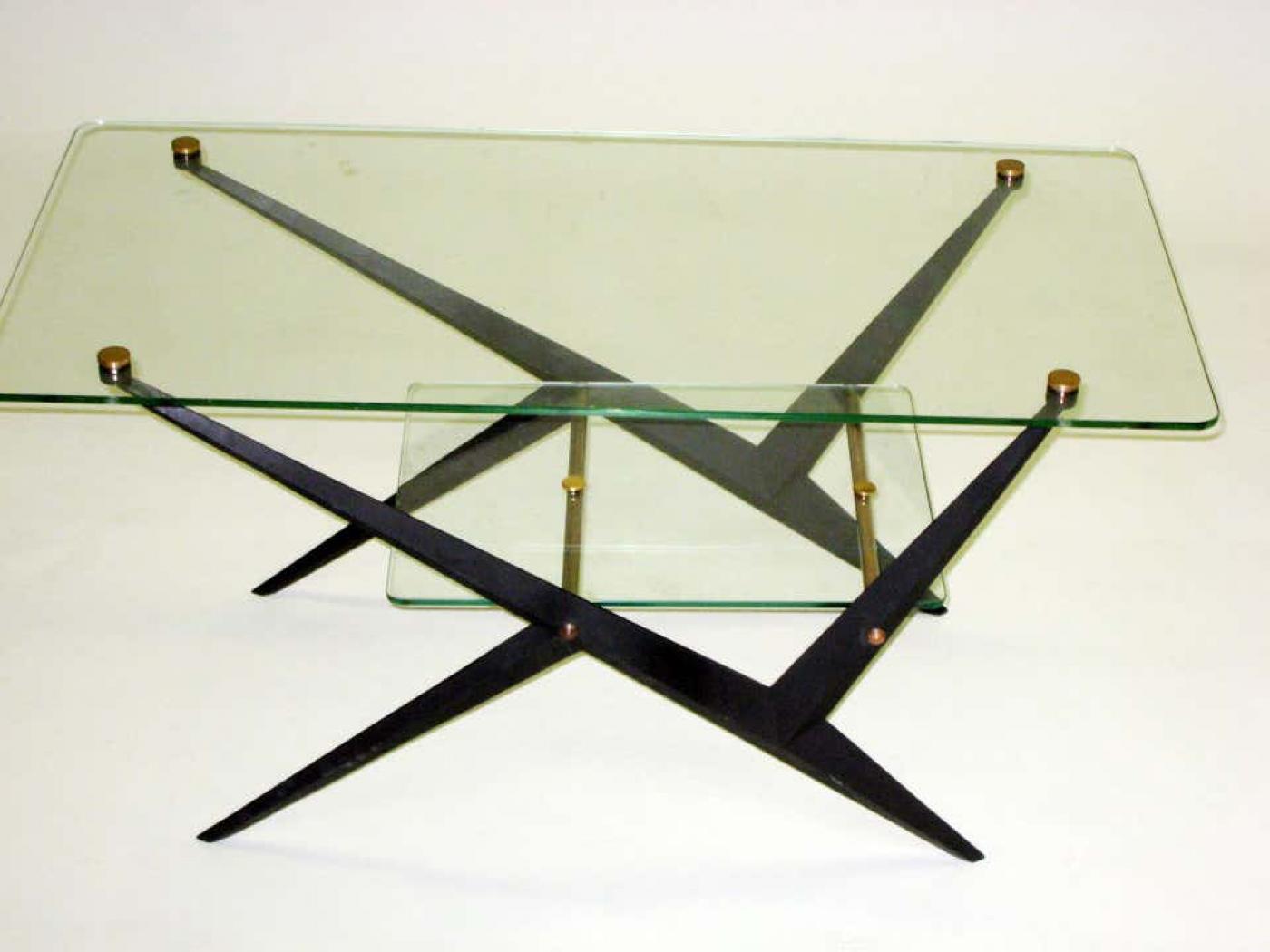 Angelo Ostuni - 2 Italian Mid-Century Modern Coffee / Side Tables by ...