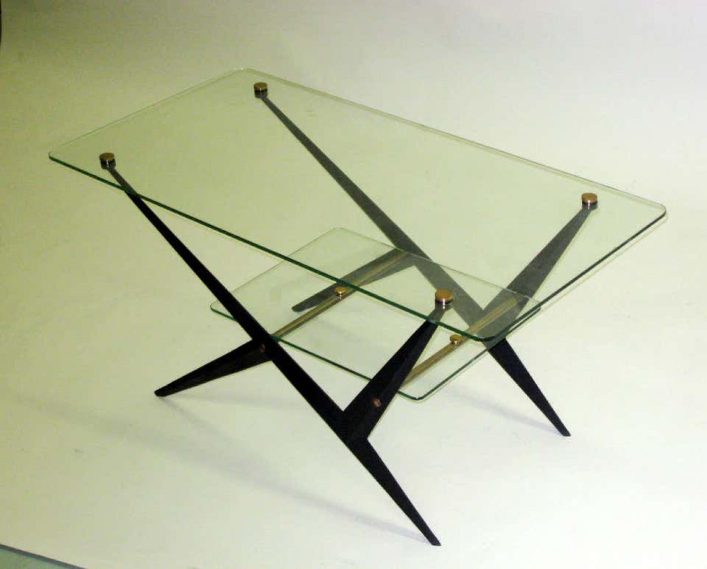 Angelo Ostuni - 2 Italian Mid-Century Modern Coffee / Side Tables by ...