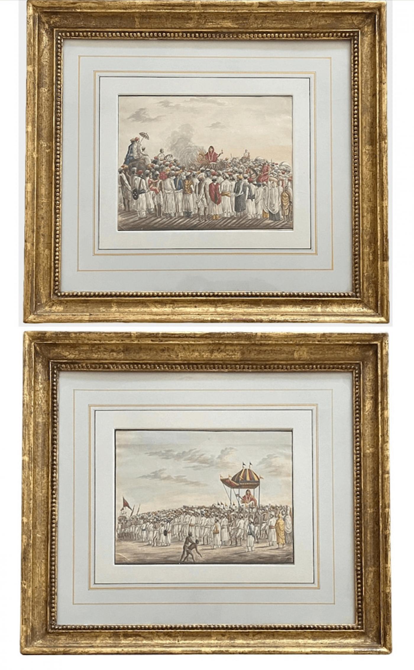 Orientalist / Orientalism - Anglo-Indian Company School Suttee ...