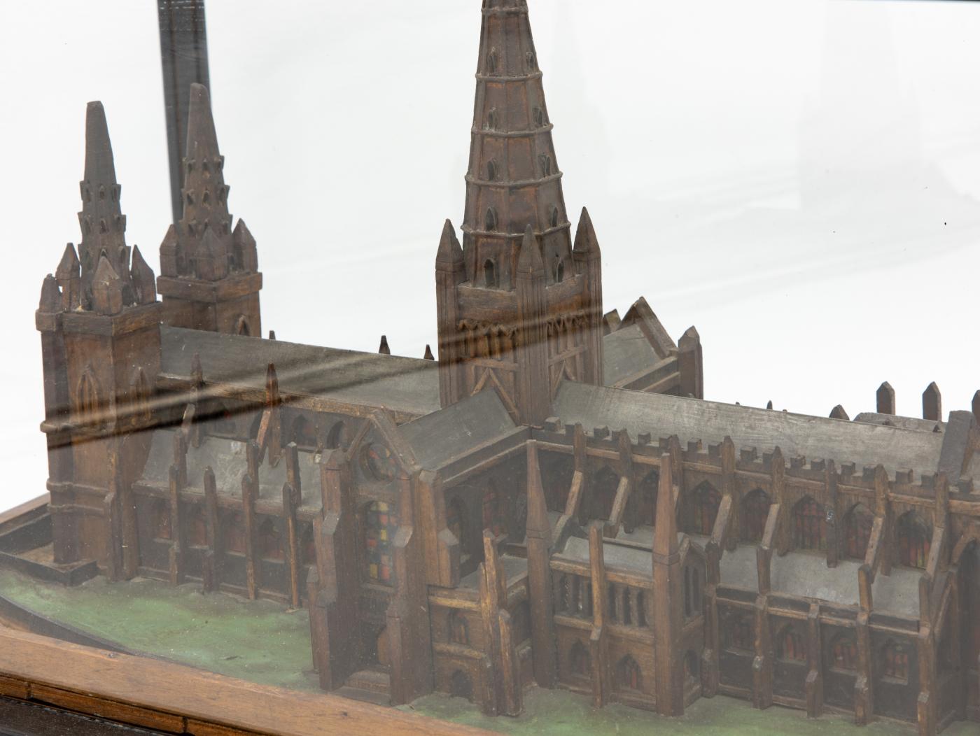 Antique 19th Century Architectural Model of Cathedral