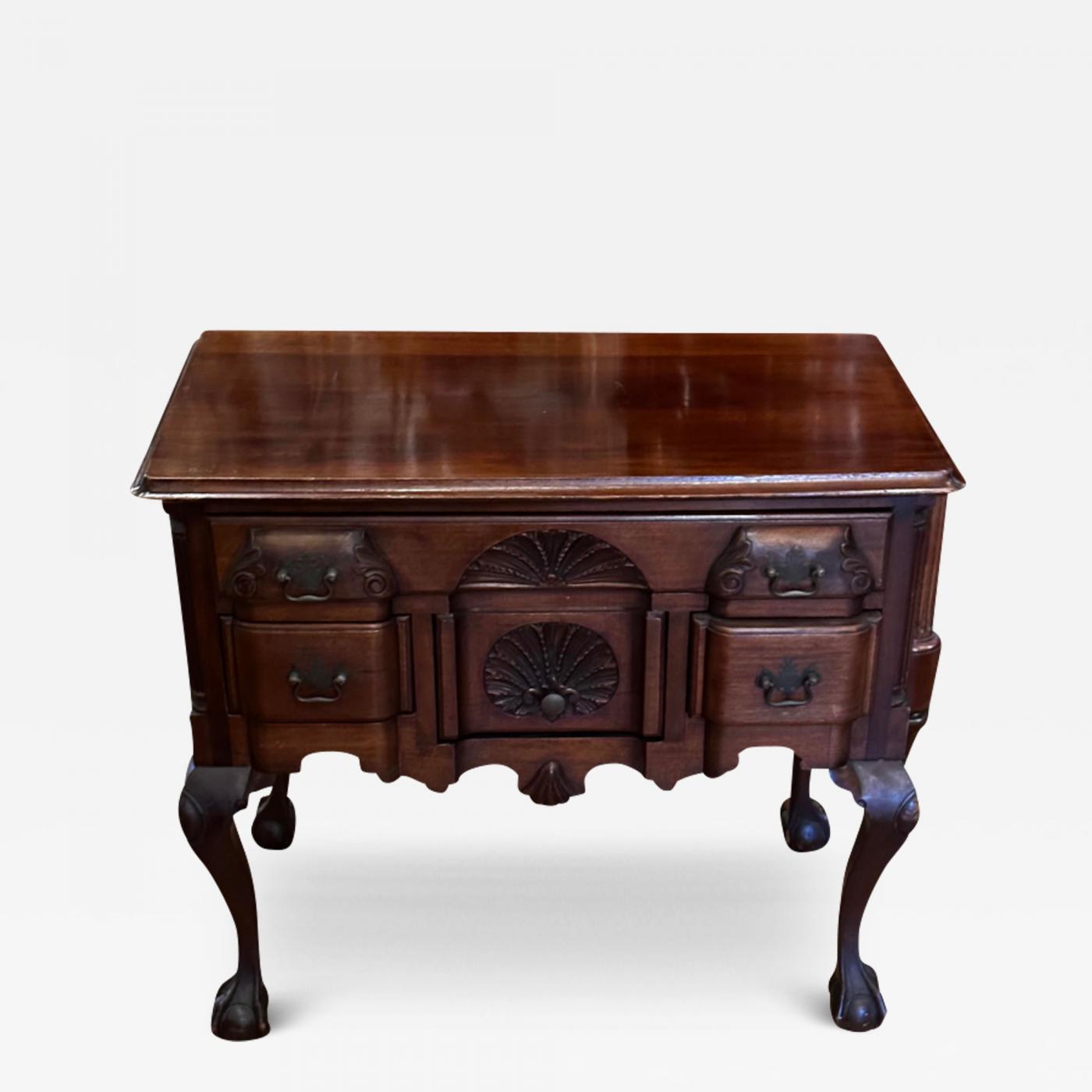 Antique Chippendale Mahogany Low Boy Table
