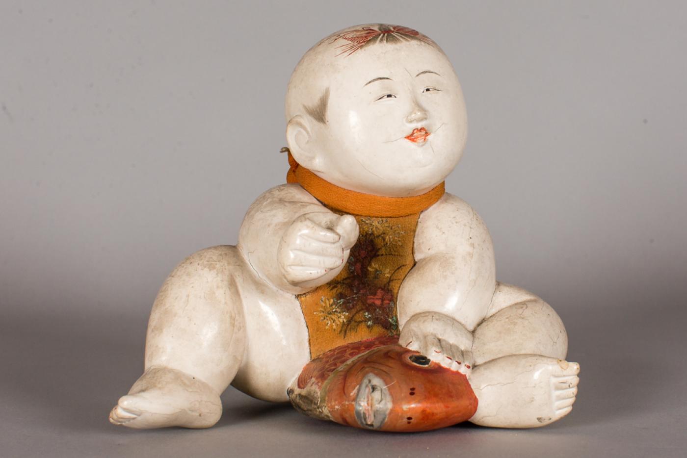 Antique Japanese Gosho Ningyo