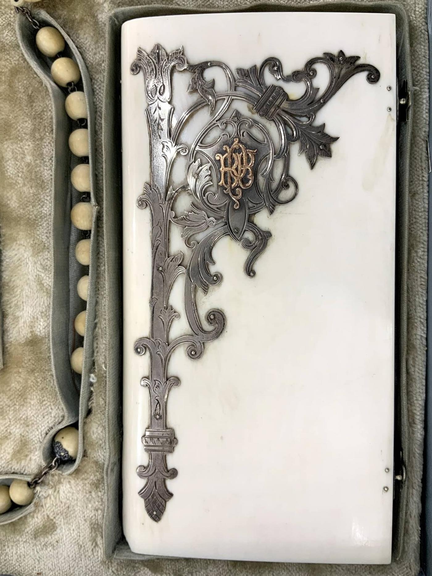 The Holy Bible / Biblical - Antique Religious Catholic Mass Kit 19th ...