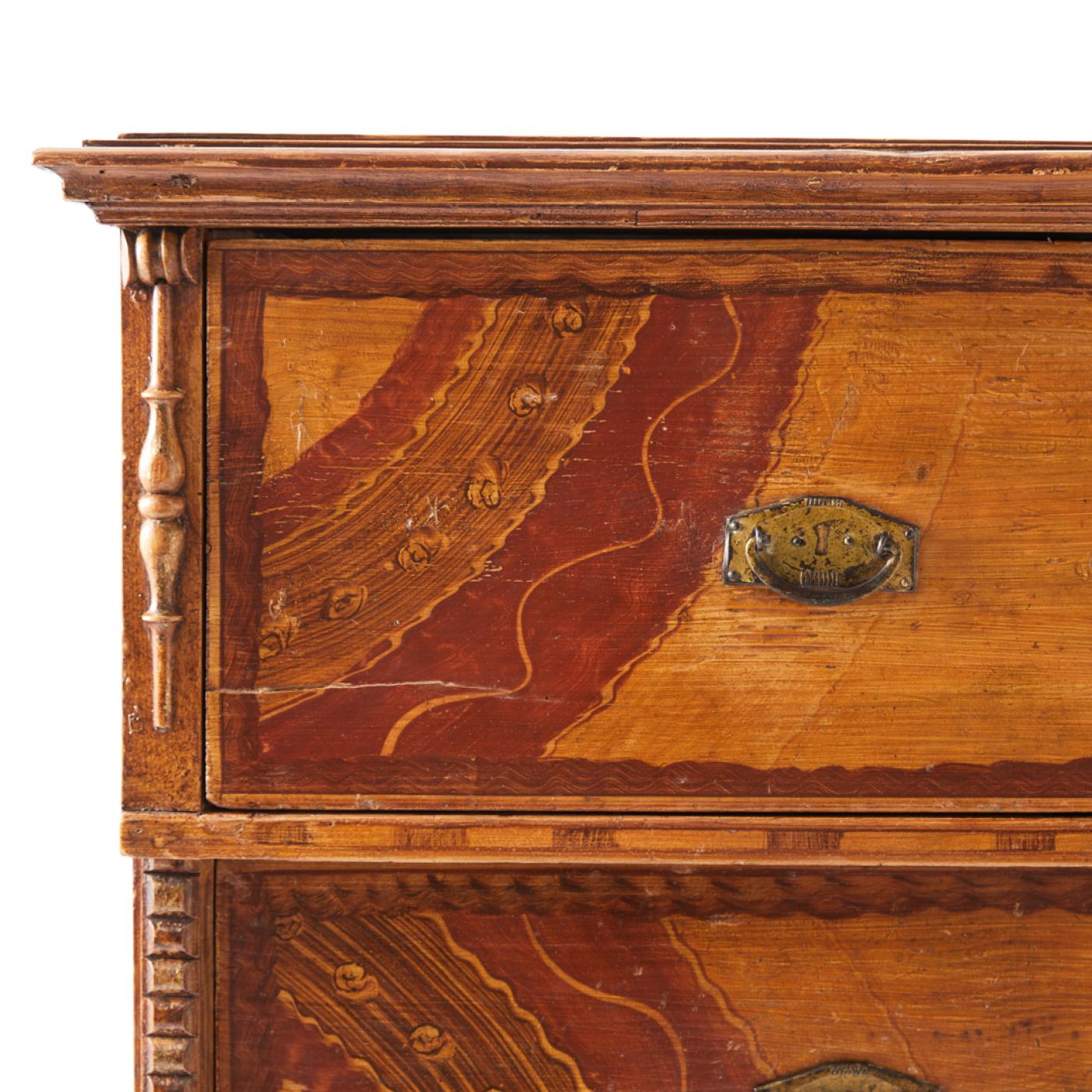Antique Swedish Chest, Circa 1840
