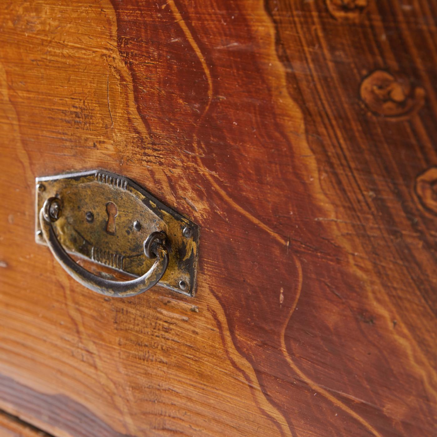 Antique Swedish Chest, Circa 1840