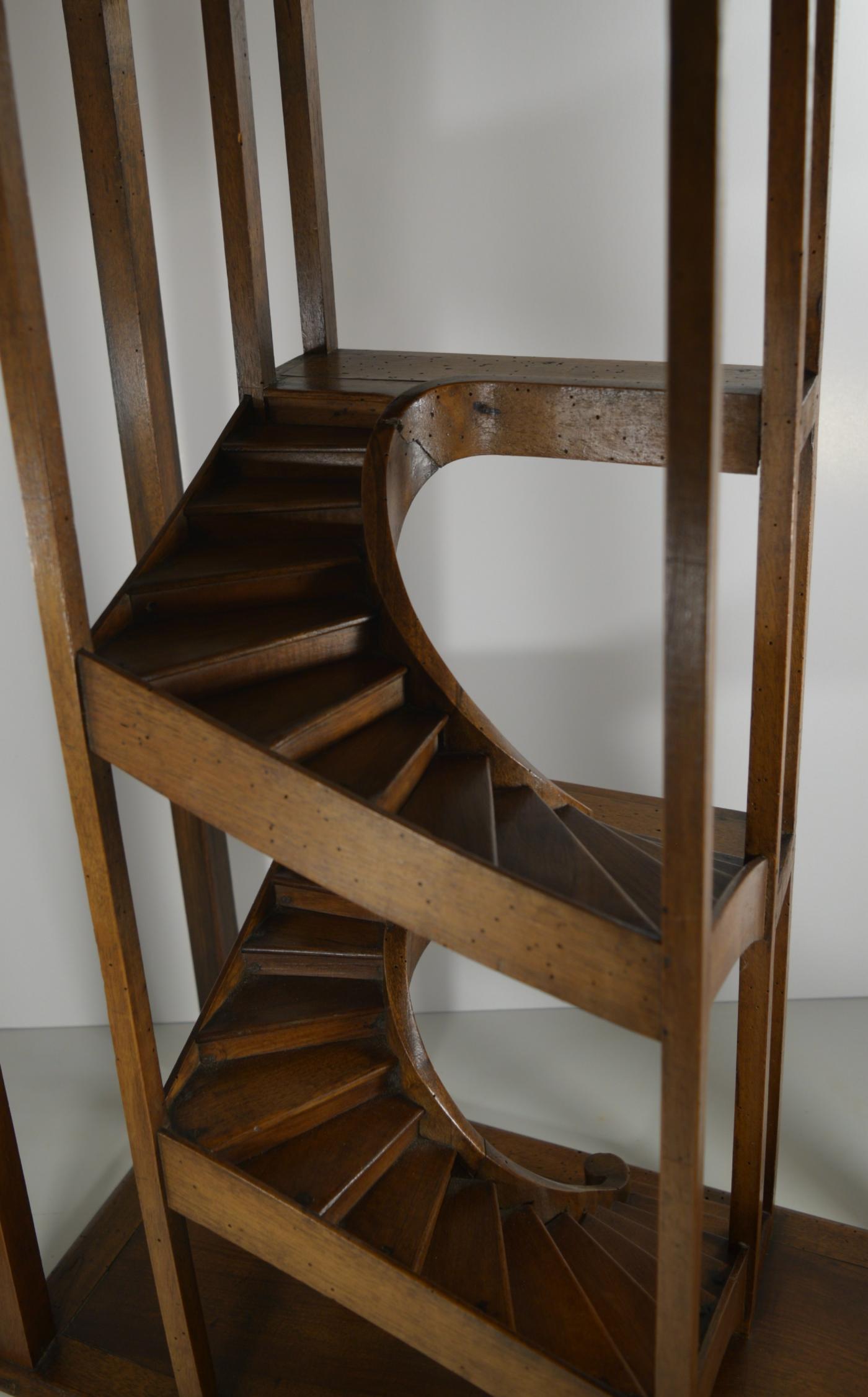 Architectural Model Apprentice Carpenter Compagnons du Devoir France 1890