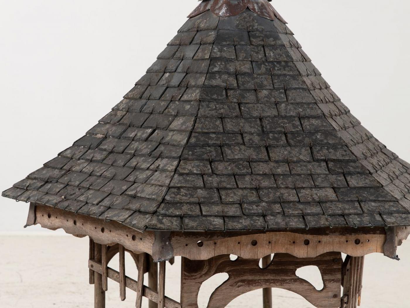 Architectural Model with Slate Roof