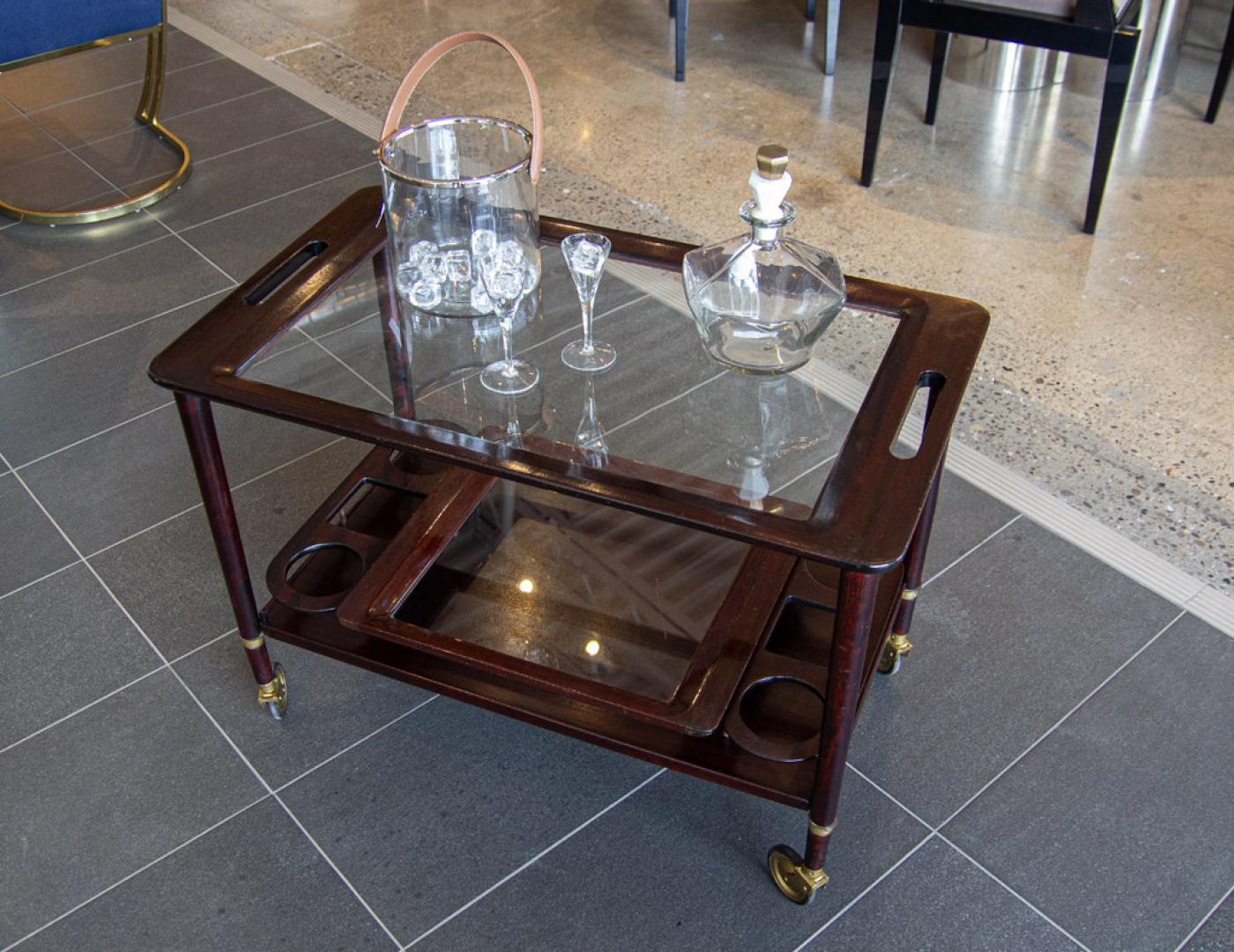 Art Deco Bar Cart Circa 1950’s
