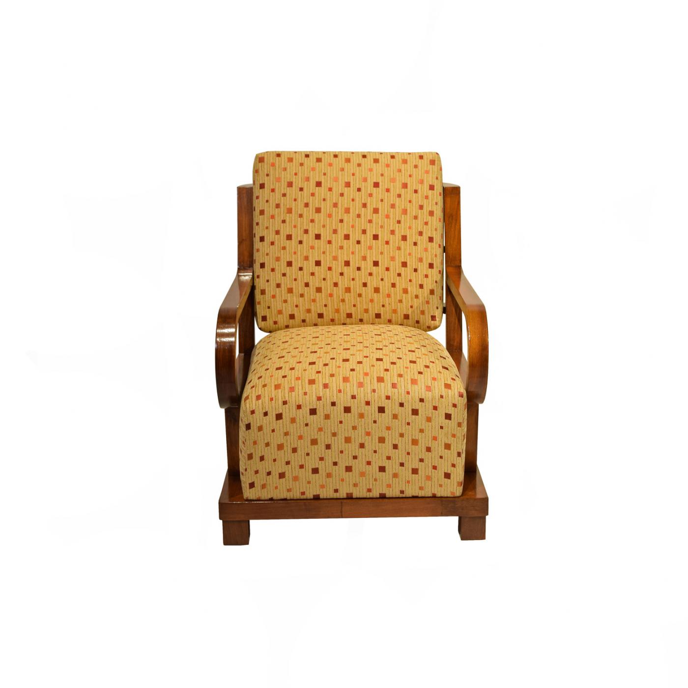 Art Deco Lounge Chair Europe 1930's