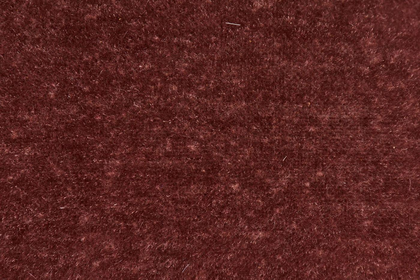 Art Deco Maroon Mohair Settee, 1960