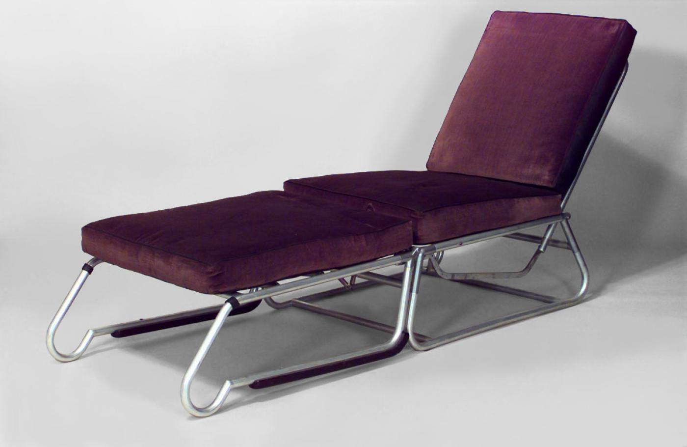 Art Deco Tubular Chrome Mechanical Chair