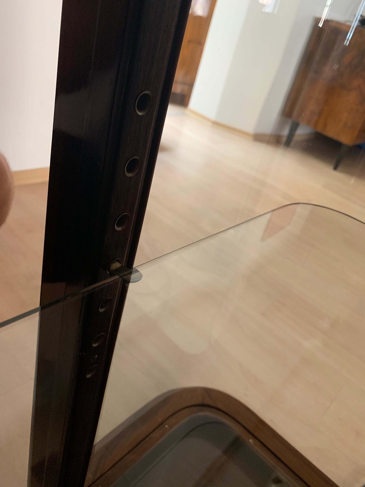 Art Deco Vitrine / Display Case, Rosewood Veneer, France, circa 1930