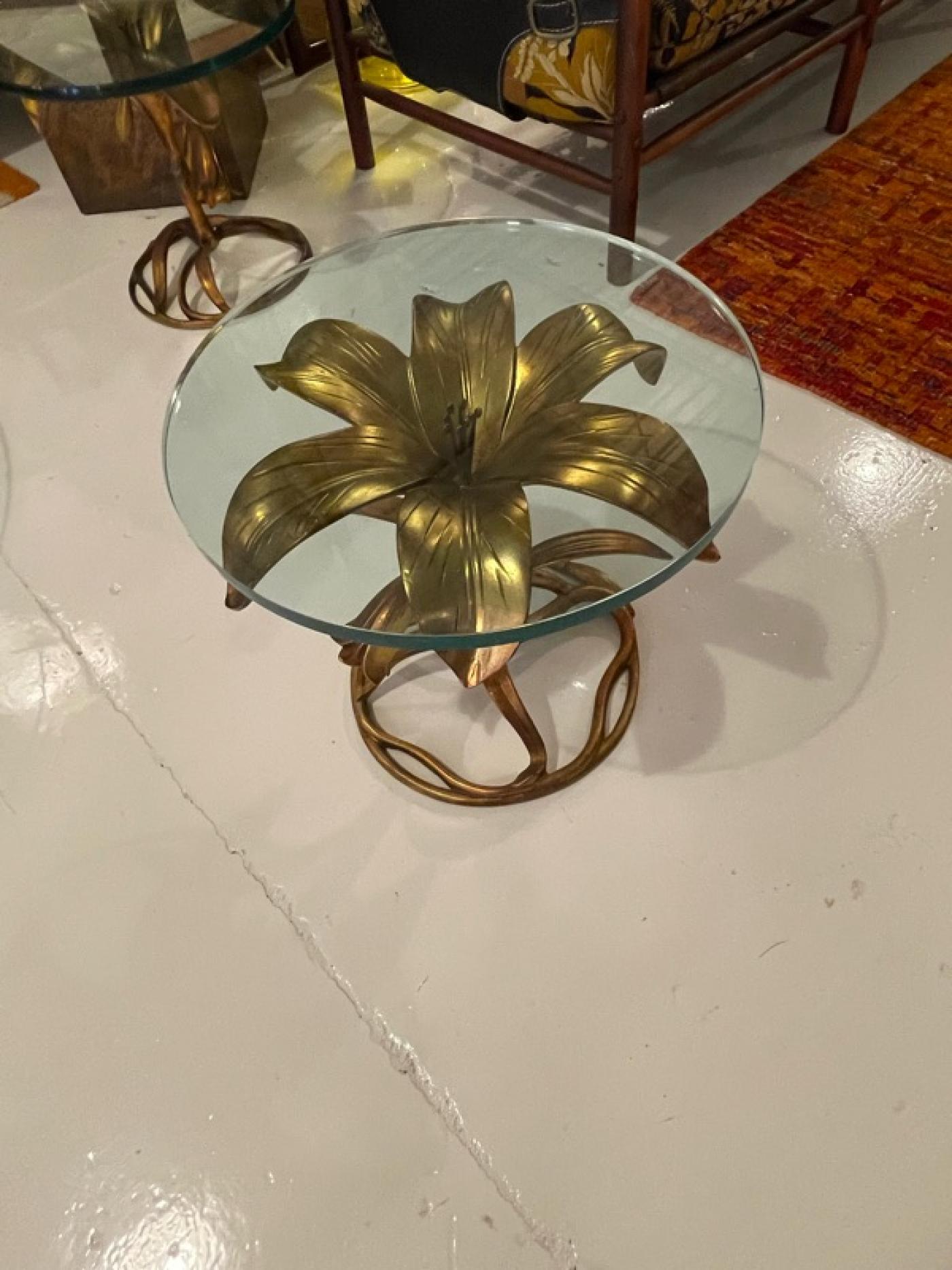 Arthur Court - Arthur Court style Lily Side Table
