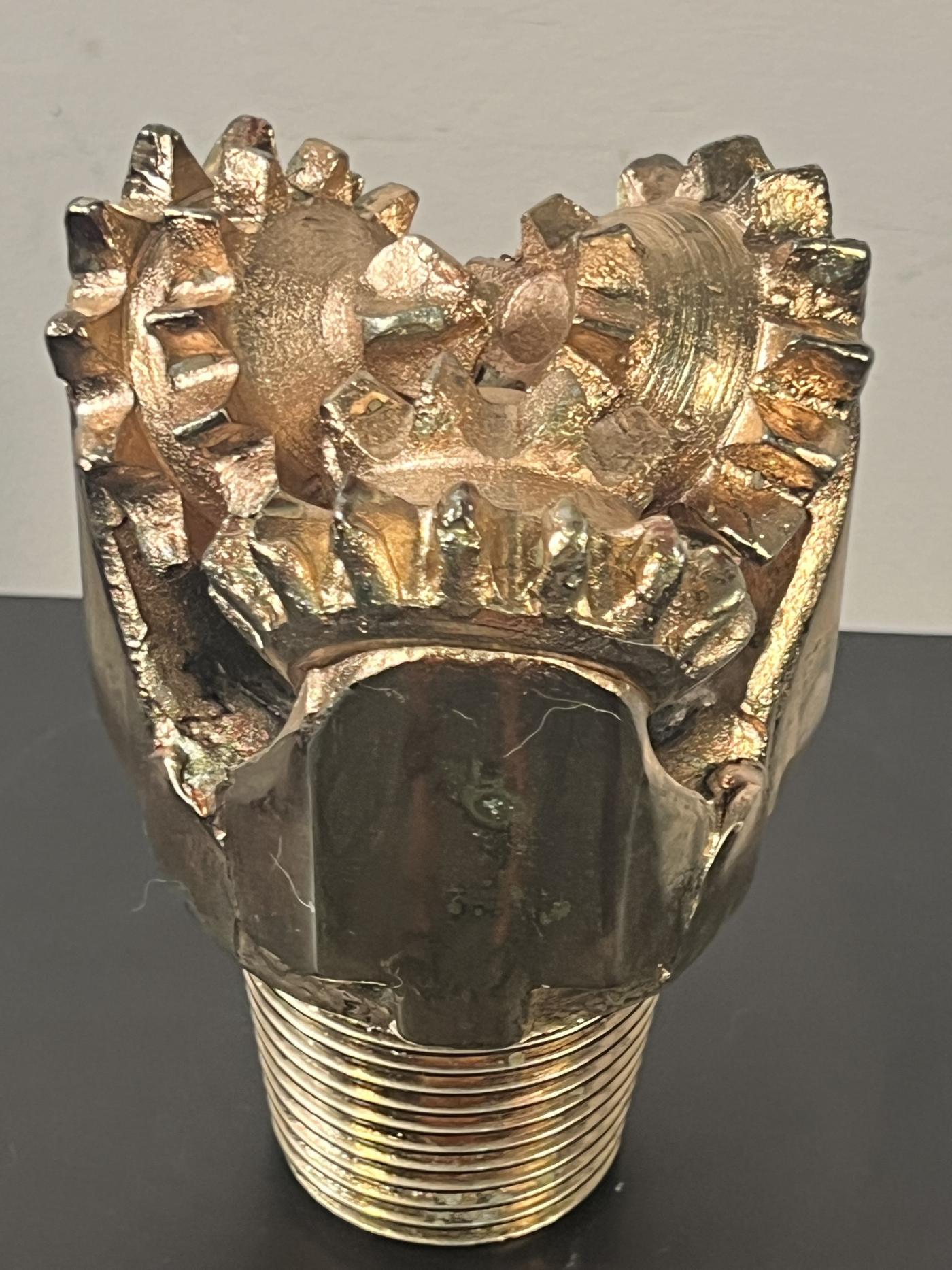 BRUTALIST OIL RIG DRILL BIT/SCULPTURE