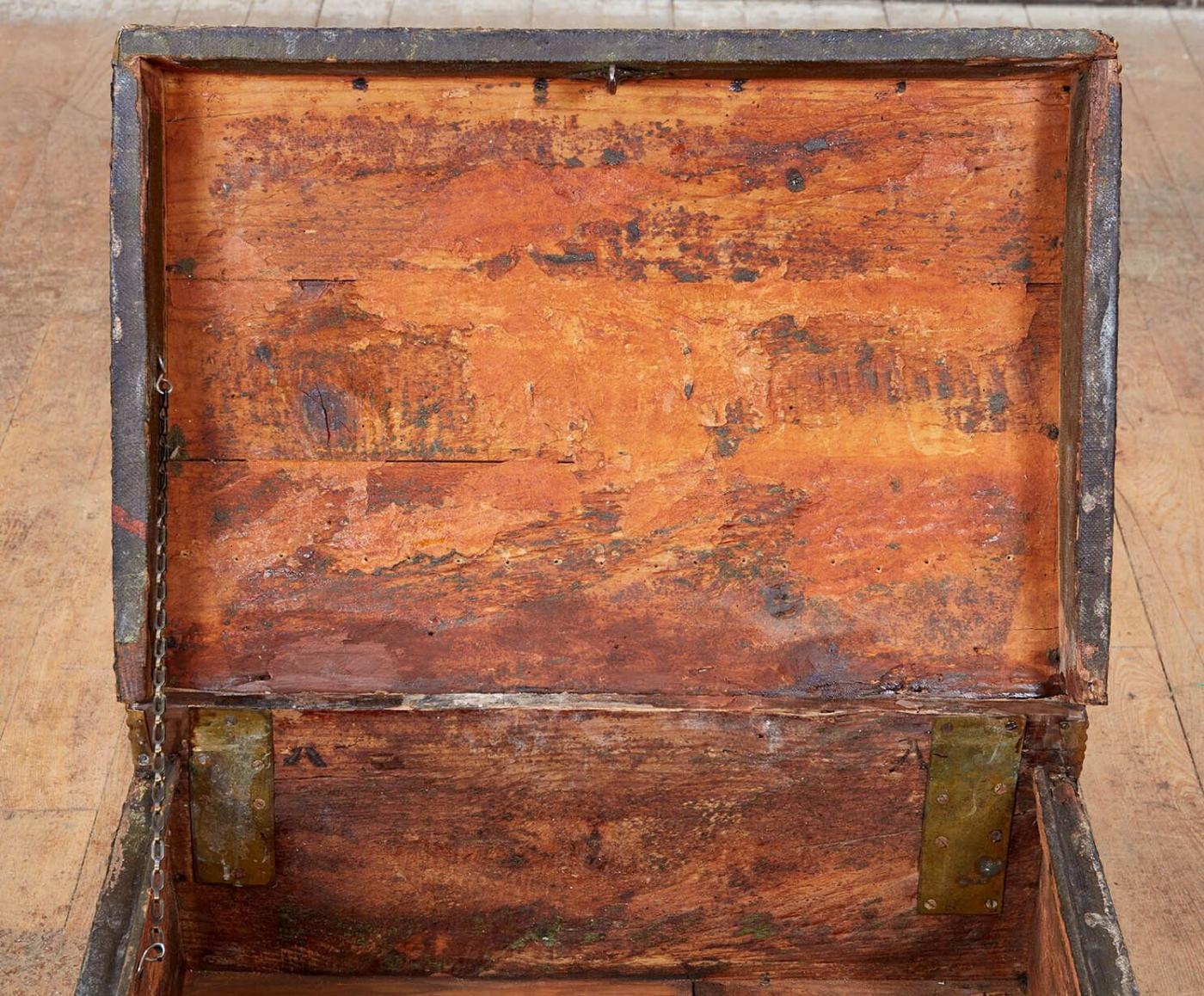 Baroque Studded Leather Document Box