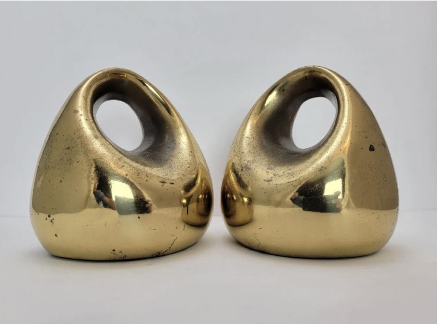 Ben Seibel - PAIR OF BEN SEIBEL FOR JENFREDWARE BOOKENDS