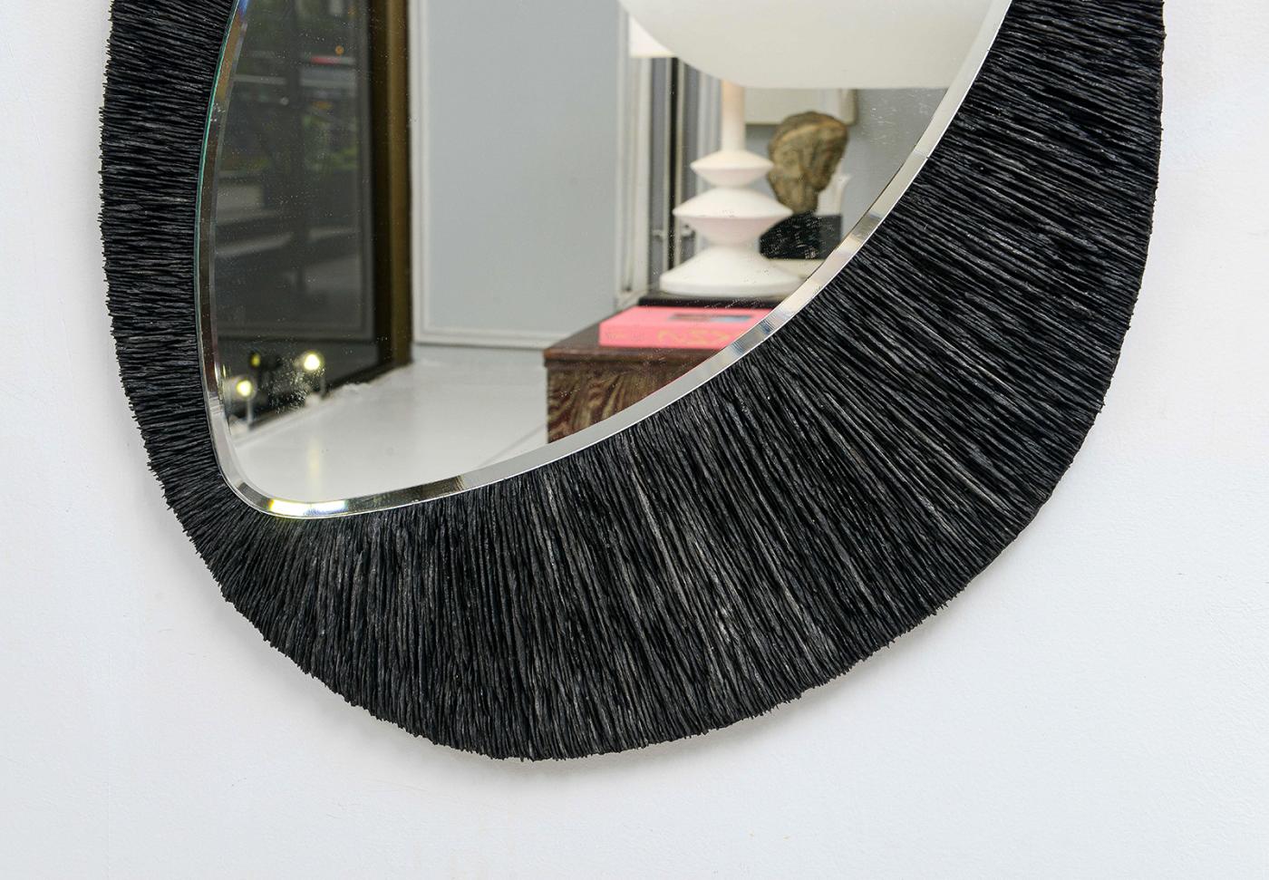 Bespoke Sculptural Slate Mirror
