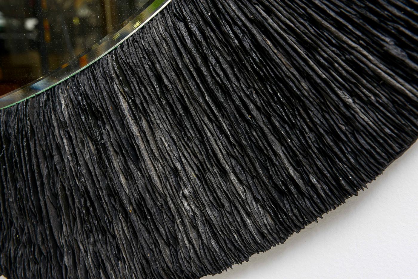 Bespoke Sculptural Slate Mirror