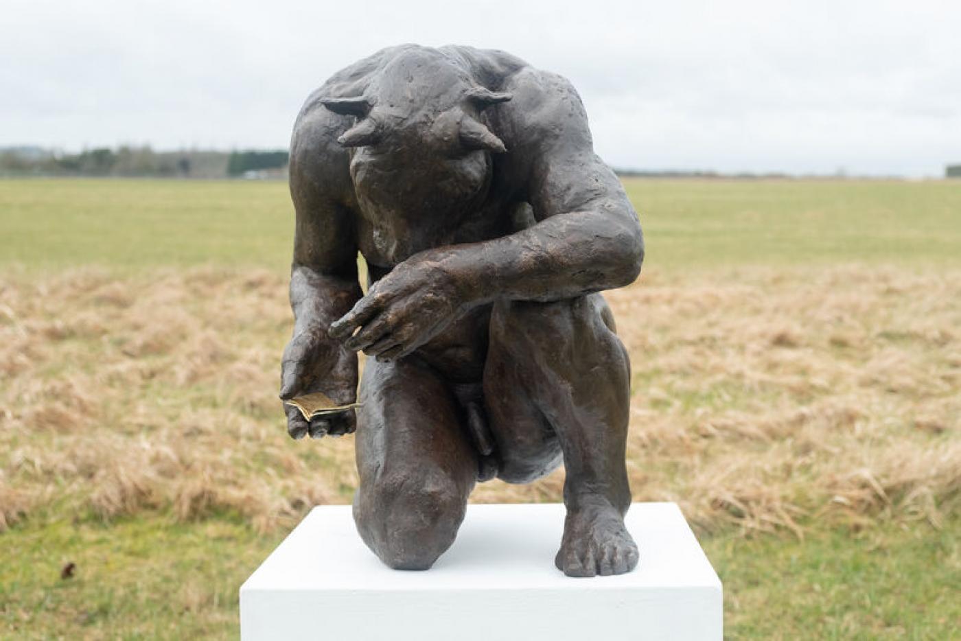Beth Carter - Crouching Minotaur, 2020