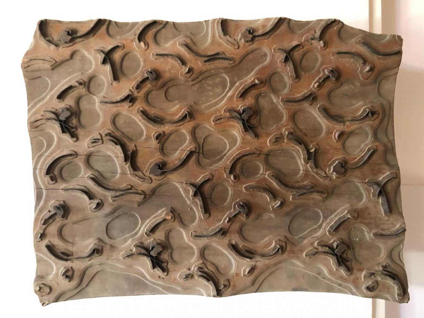 Lord & Taylor - Bianchini Ferier French Fabric House Hand Carved Wood Block