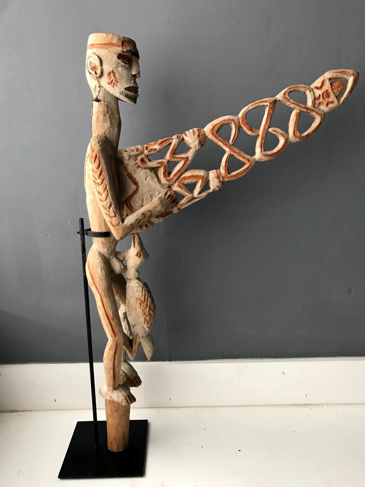 Bis Pole of Asmat People