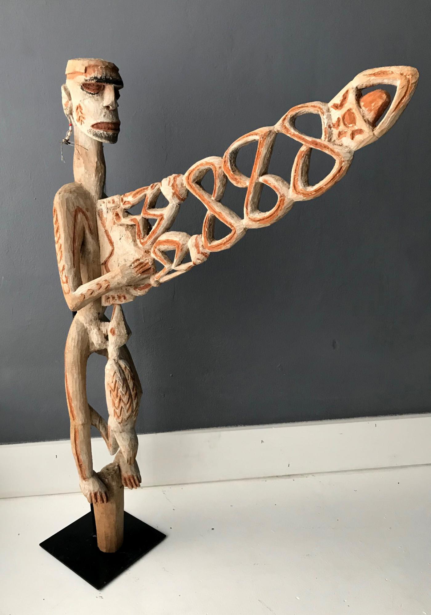Bis Pole of Asmat People