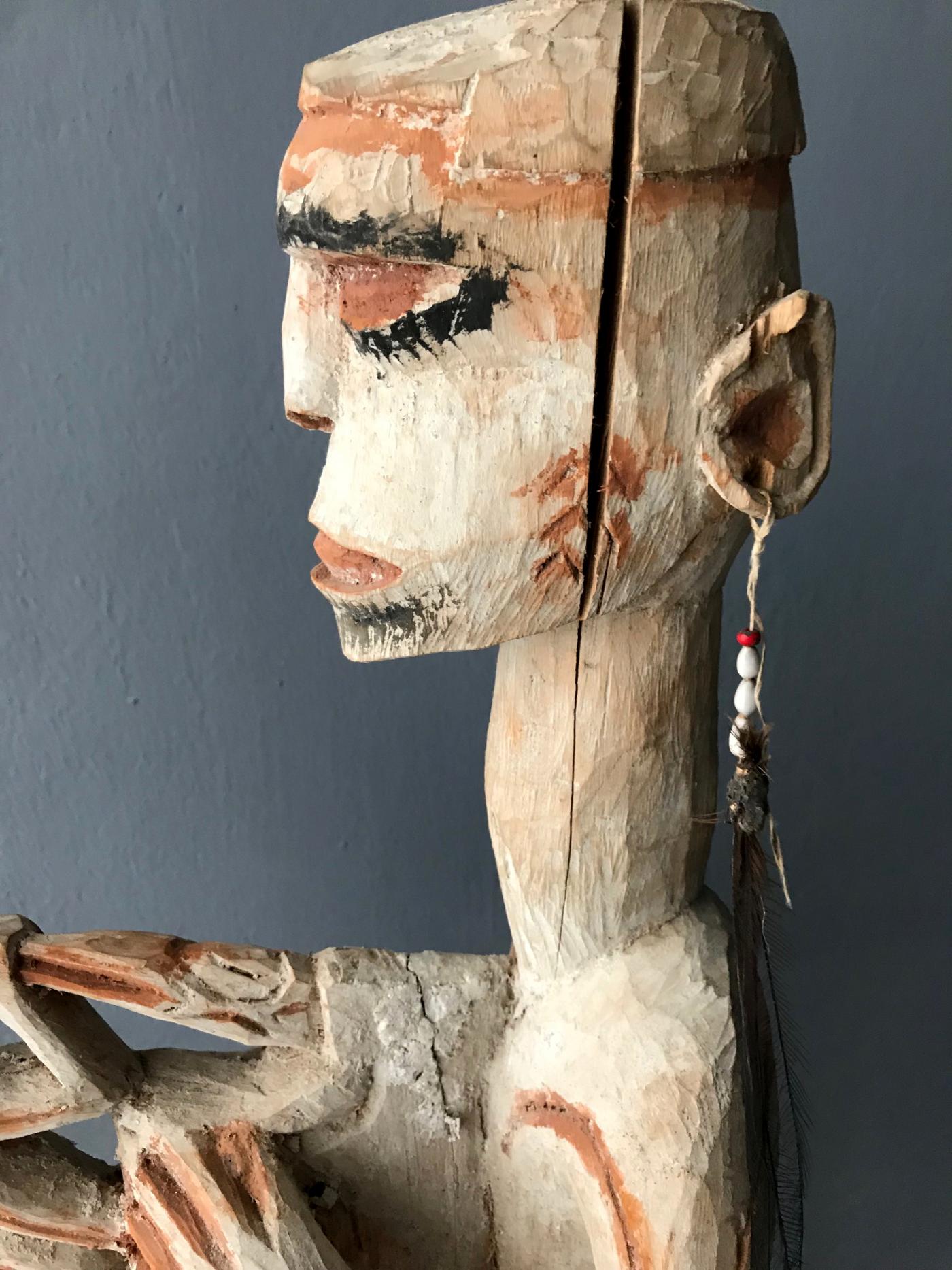 Bis Pole of Asmat People