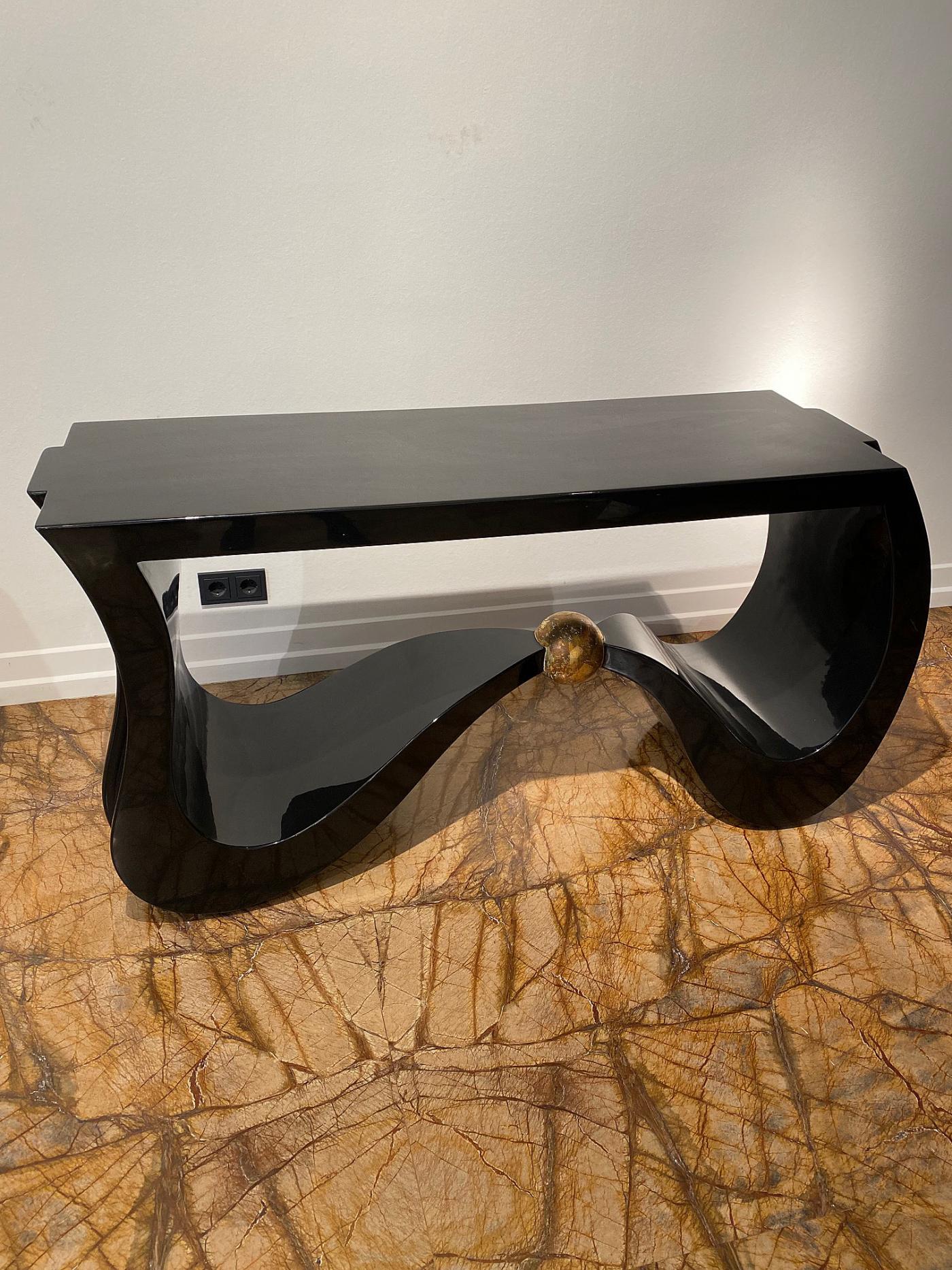 Black Console Table