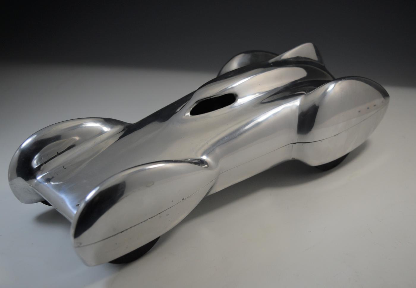 Bonneville Land Speed Race Car Sculpture Xtremeliner