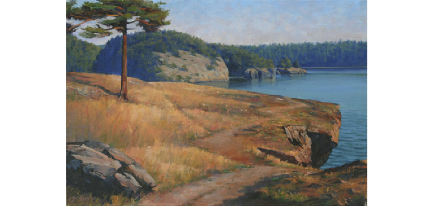 Bradley Stevens - Lone Tree at Rosario Head, 2017