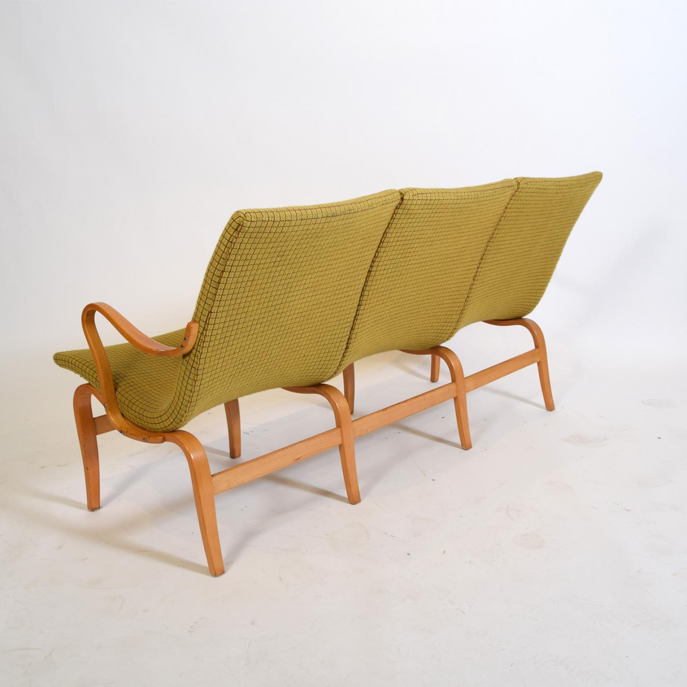 Bruno Mathsson - Three seater sofa design Bruno Mathsson edition Edv ...