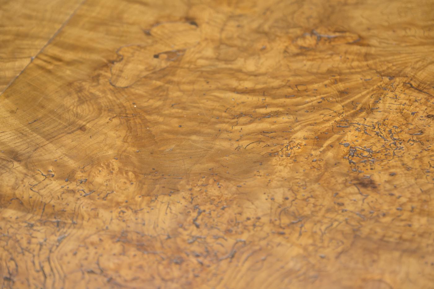 Burl Top Ash Farm Table