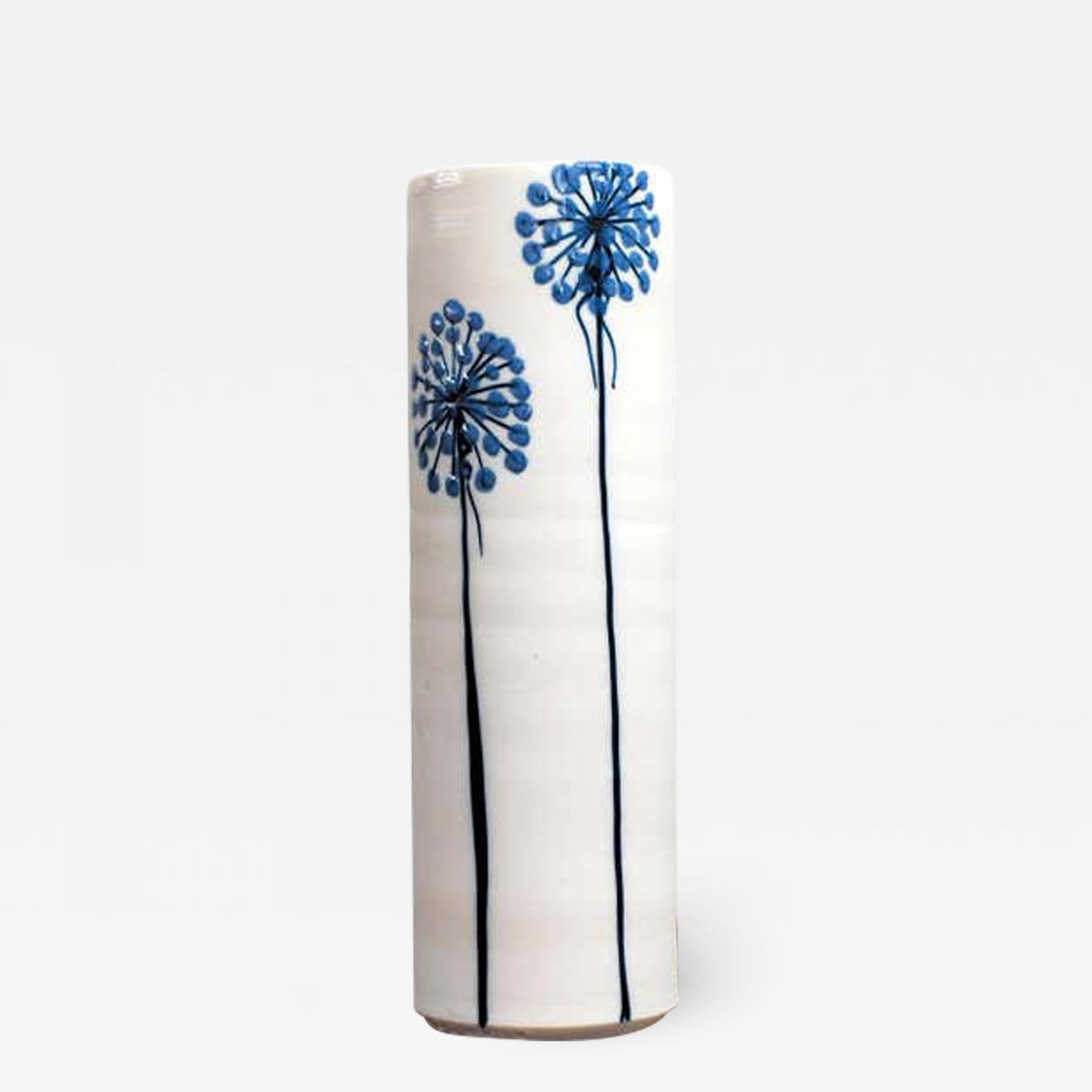 CERAMIC VASE BY ALAN ET LYN NEWTON