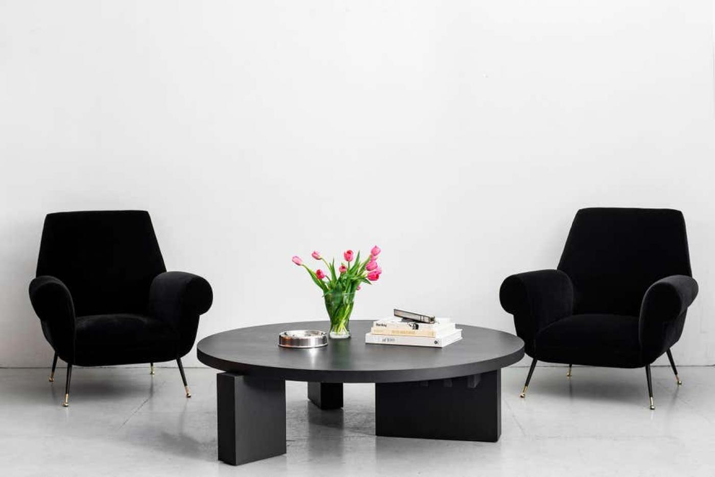 CUBIST ROUND COFFEE TABLE