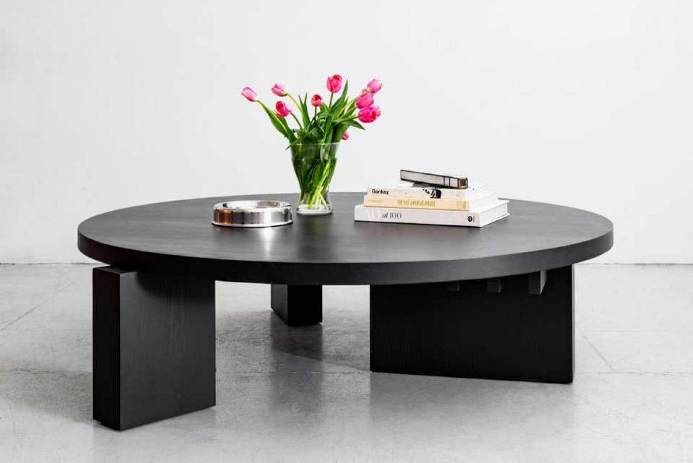 CUBIST ROUND COFFEE TABLE