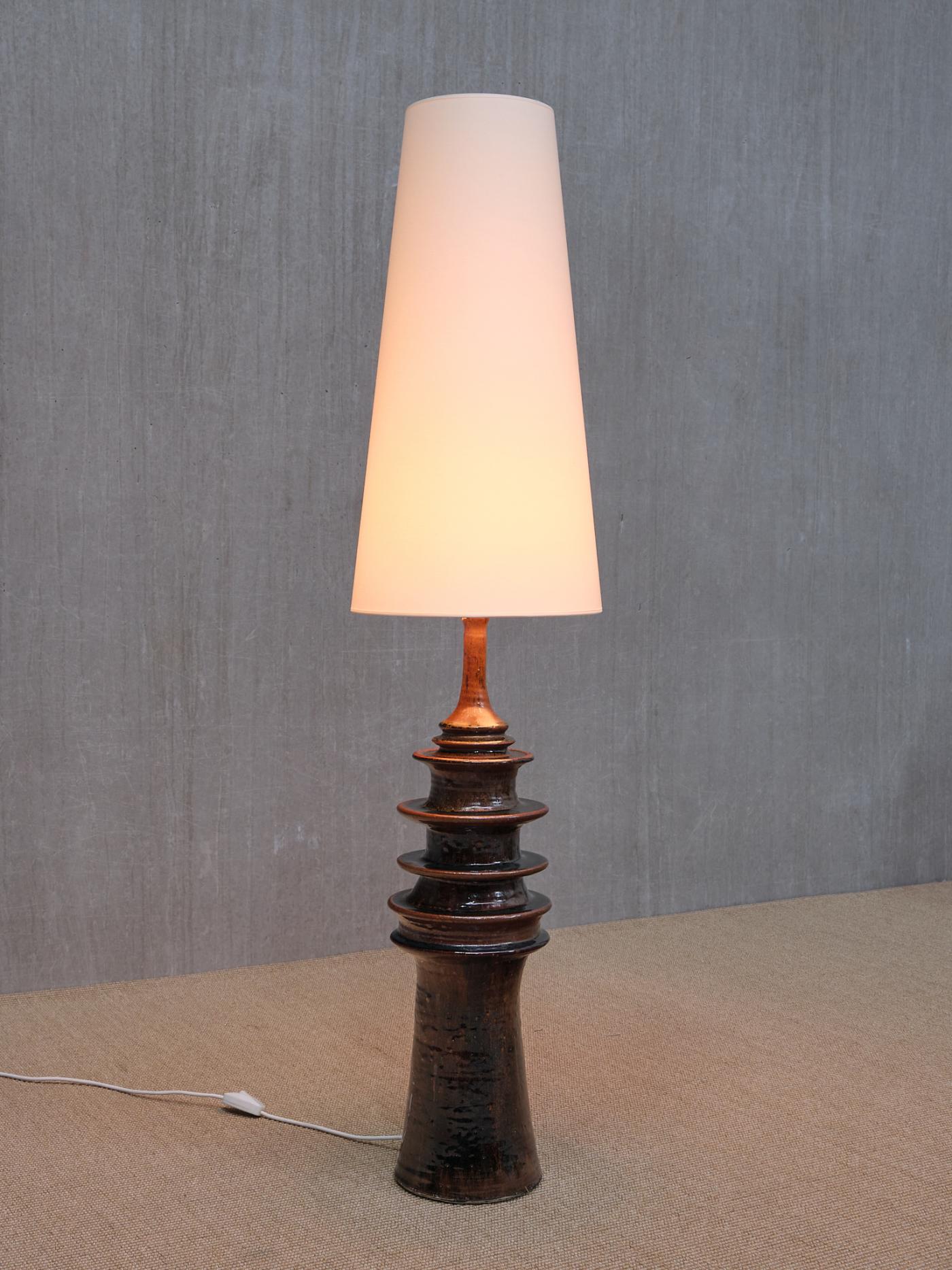 Carl Cunningham-Cole - Carl Cunningham Cole Ceramic Floor Lamp ...