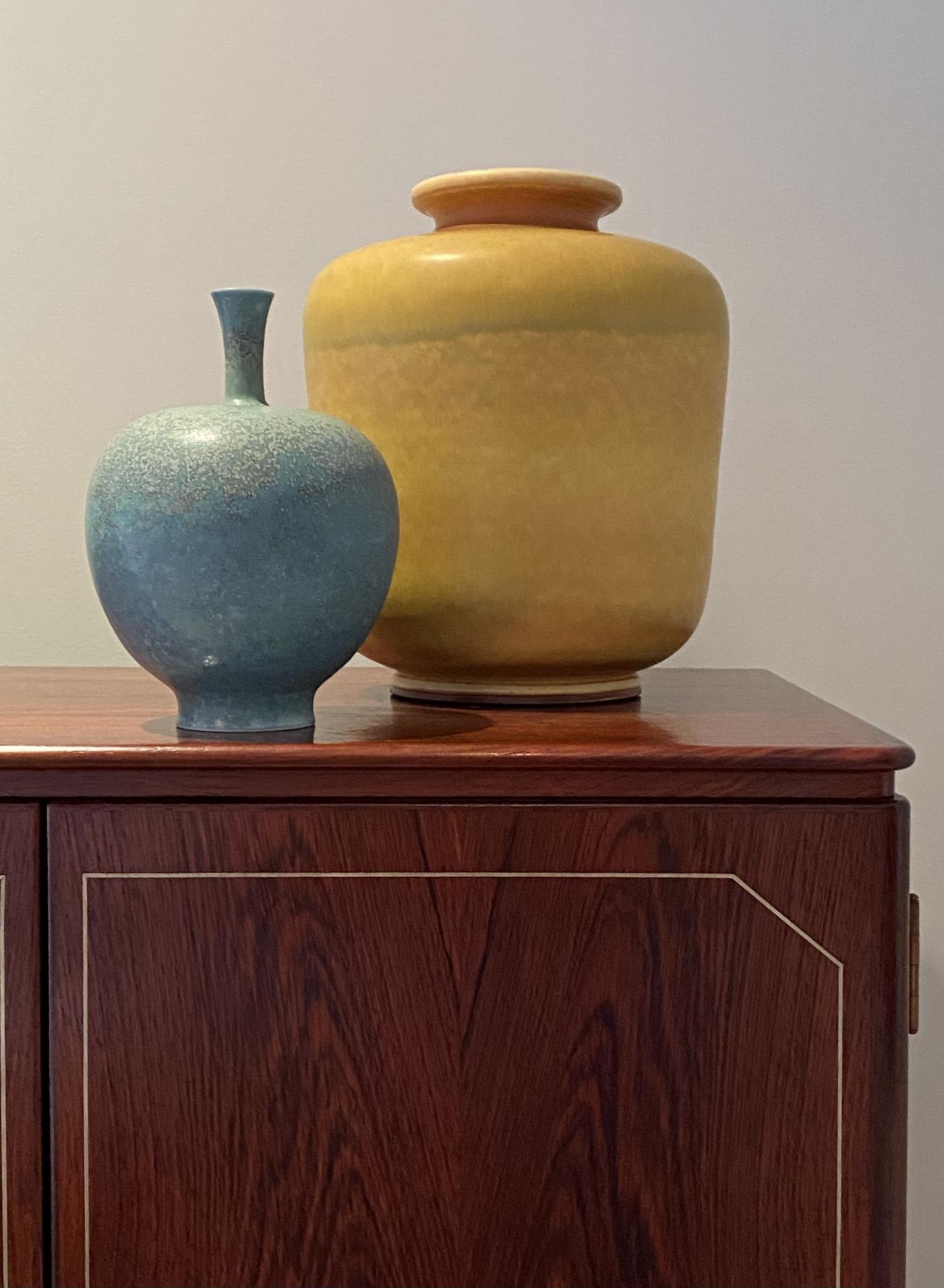 Carl-Harry Stålhane - Glazed Stoneware Vase by Carl-Harry Stalhane