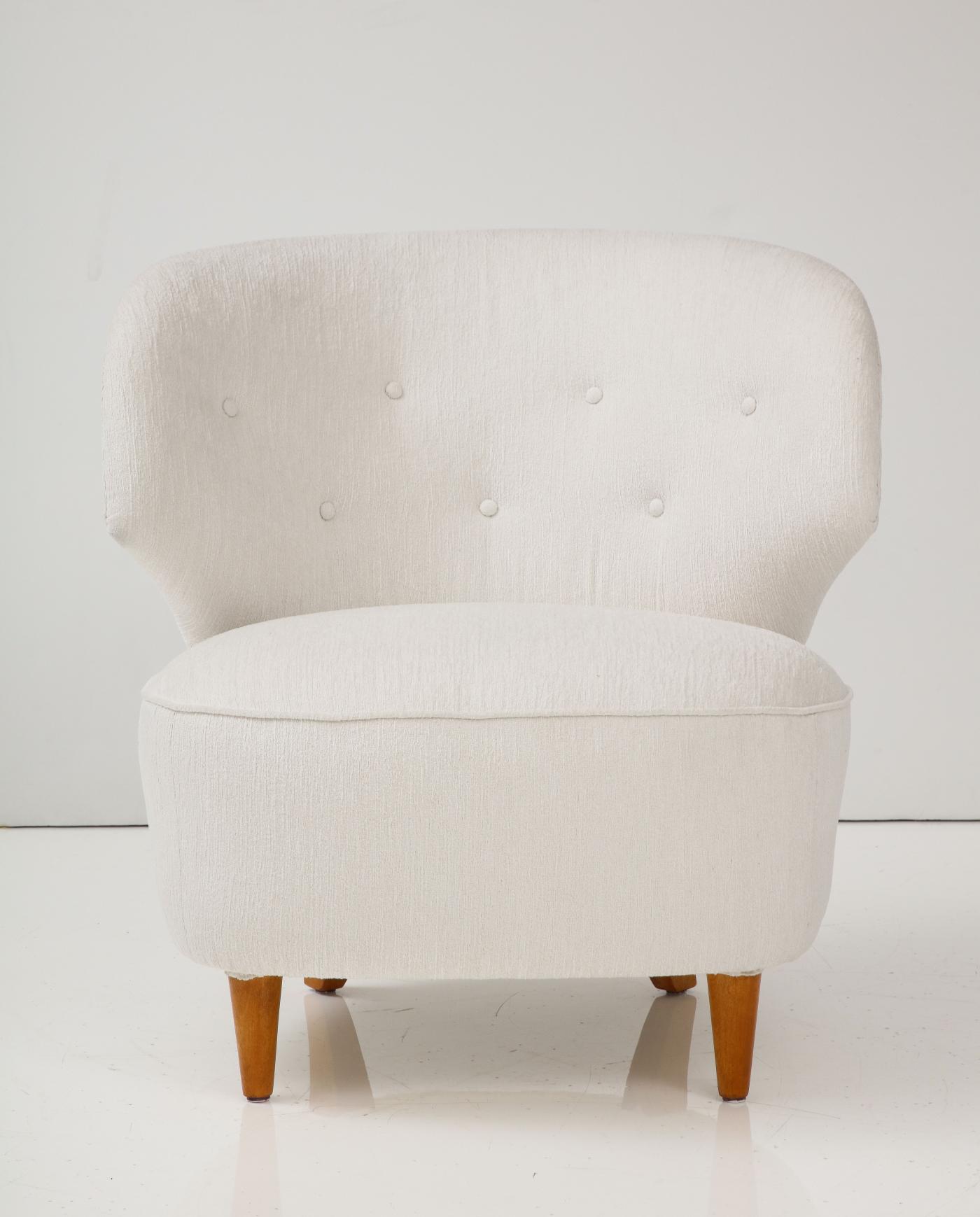 Carl-Johan Boman - A Pair of Carl-Johan Boman Clubchairs, Circa 1940s