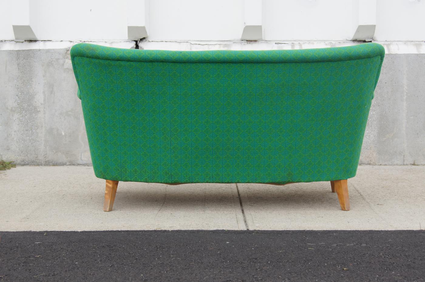 Carl Malmsten - Small Scandinavian Modern Sofa by Carl Malmsten
