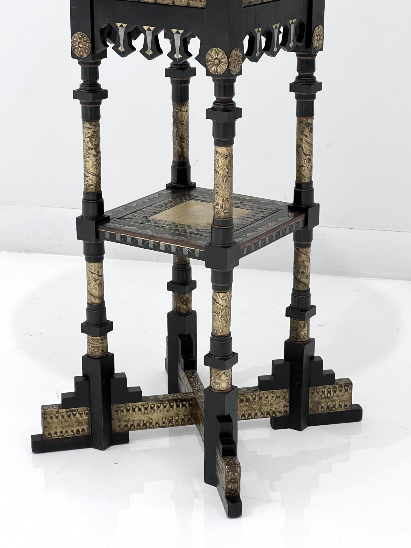 Carlo Bugatti - Carlo Bugatti Parchment Side Table